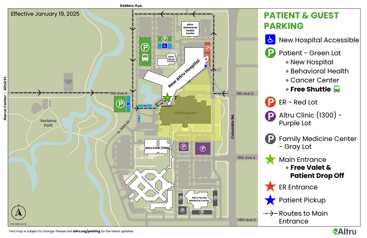 Parking | Altru Health System